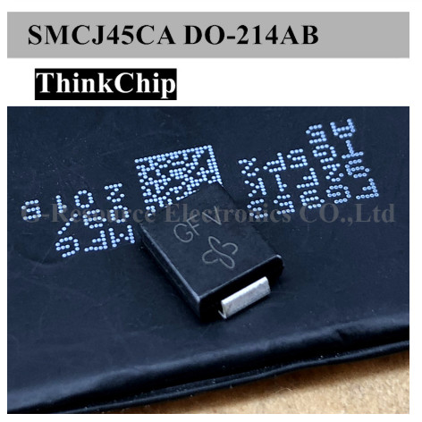 High Voltage 72.7V Clamp Transient Voltage Suppression Diode 20.6A Ipp DO-214AB SMCJ