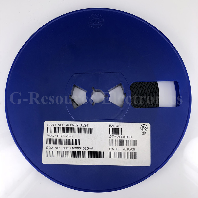 SMD Mosfet Transistor AO3400A AO3401 AO3402 A29T SOT-23 N Channel 30V ...