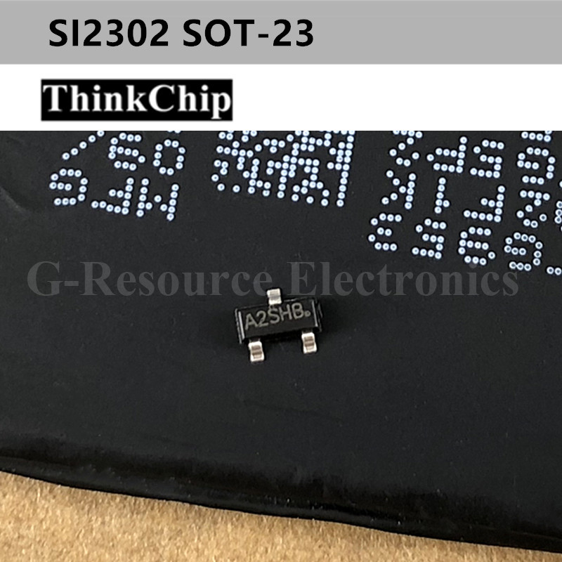 SI2302 SI2304 MOSFET Power TransistorN Channel 2.6 A, 20 V, 0.045 ohm, 4.5 V, SOT-23