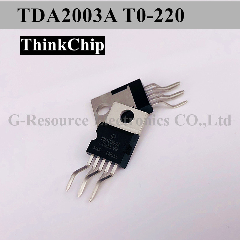 Durable Audio Power Amplifier Voltage Regulator IC TDA2003 TO-220-5 TDA2003A TO-220